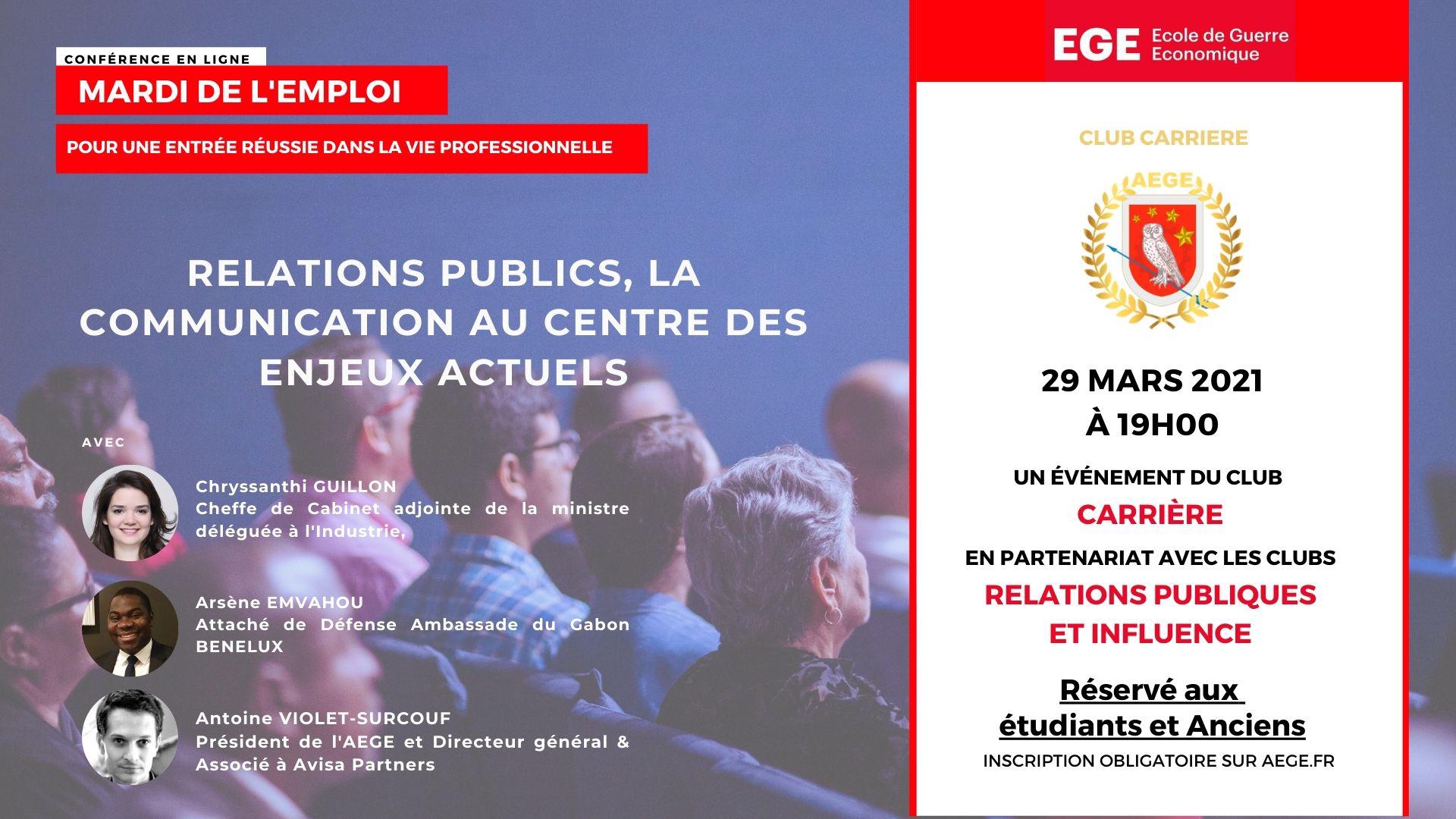 Relations publiques, la communication au centre des enjeux actuels_AEGE ...
