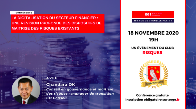 La digitalisation du secteur financier : une révision profonde des dispositifs de maîtrise des ...